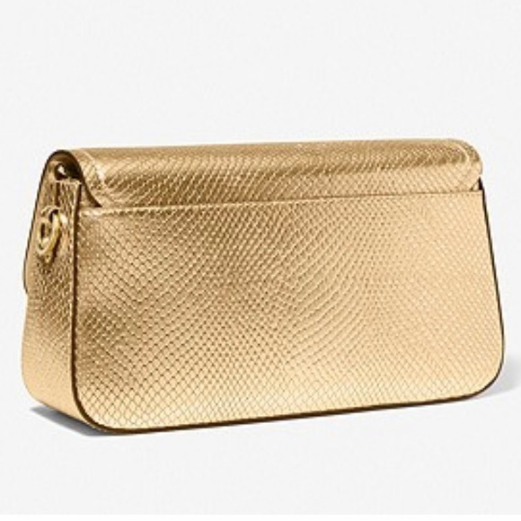 Michael Kors | Bags | Michael Kors Parker Snake Embossed Leather ...